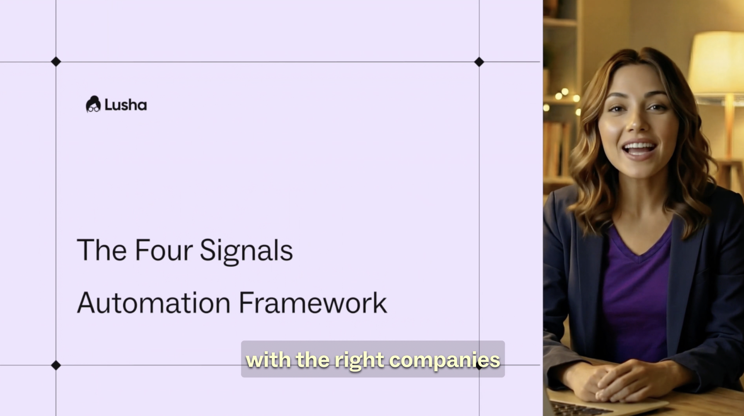 The Four Signals Automation Framework | Lusha Academy